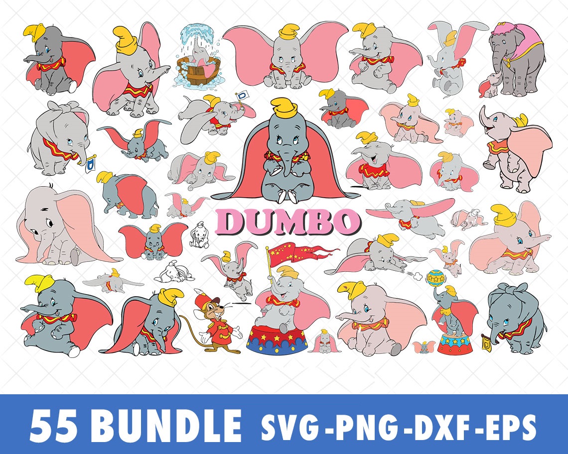 Disney Dumbo Svg Bundle Files For Cricut Silhouette Disney Inspire 0 The Best Porn Website