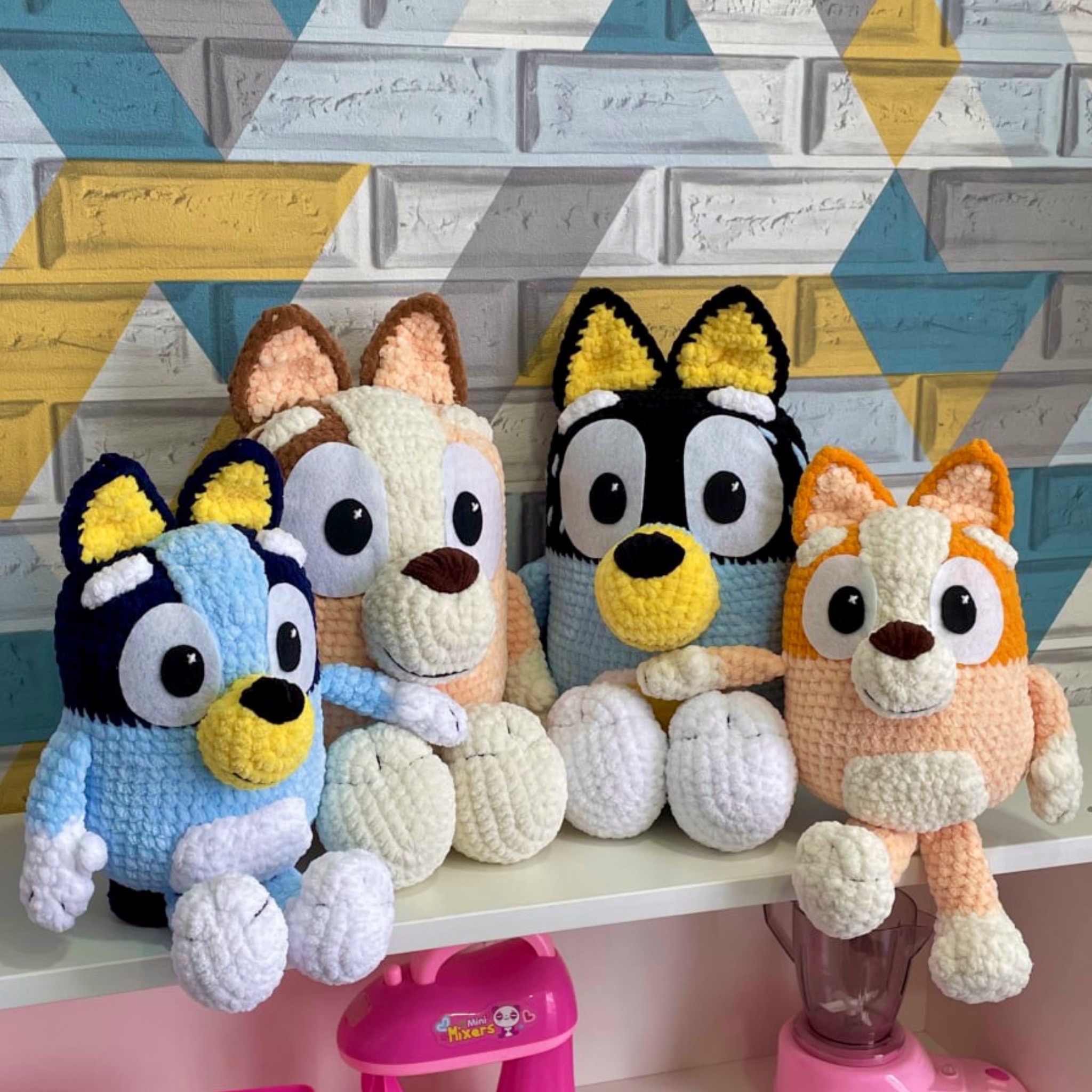 Bluey And Bingo Crochet Pattern - lucox.cl