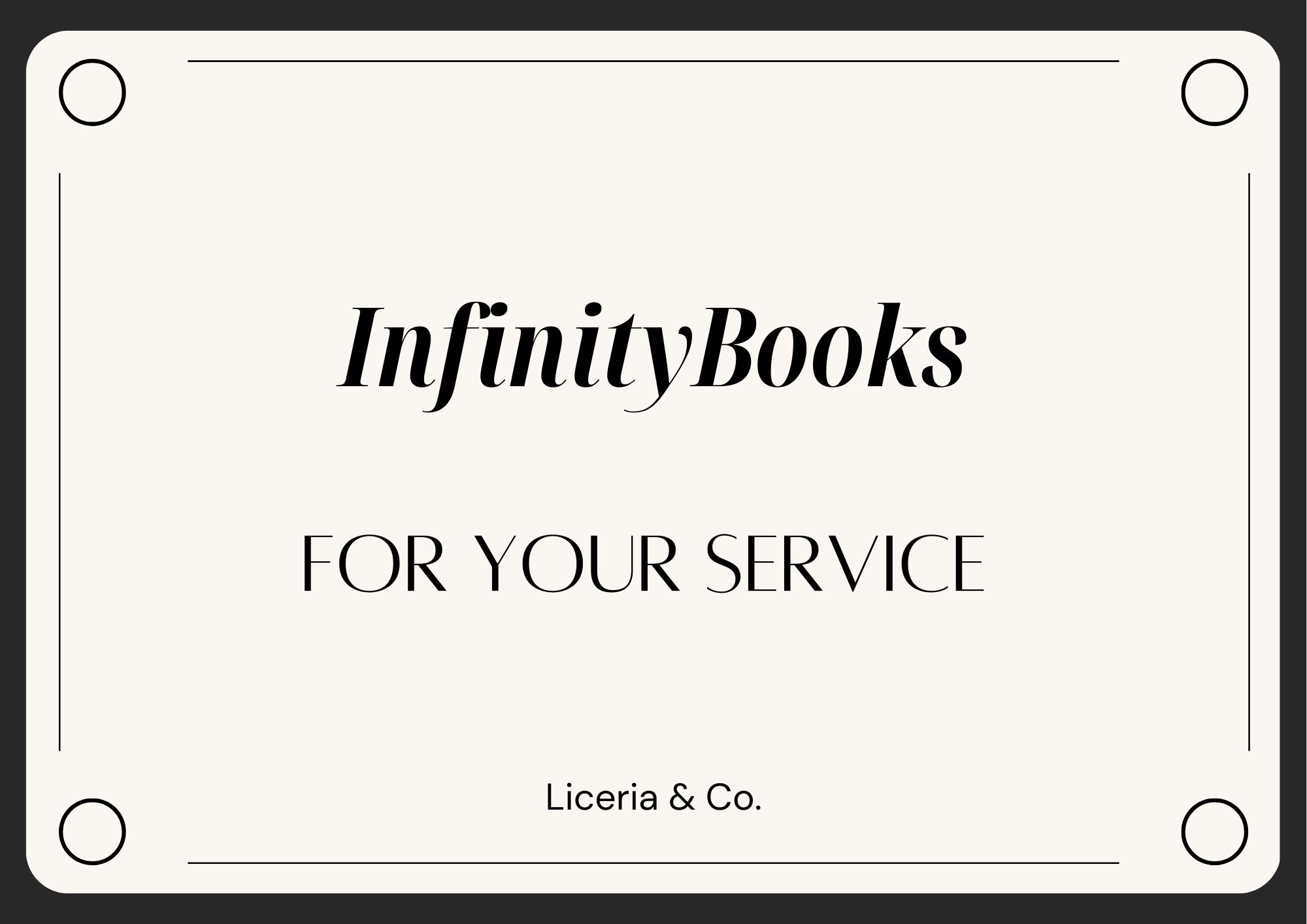 InfinityBooks - InspireUplift Marketplace