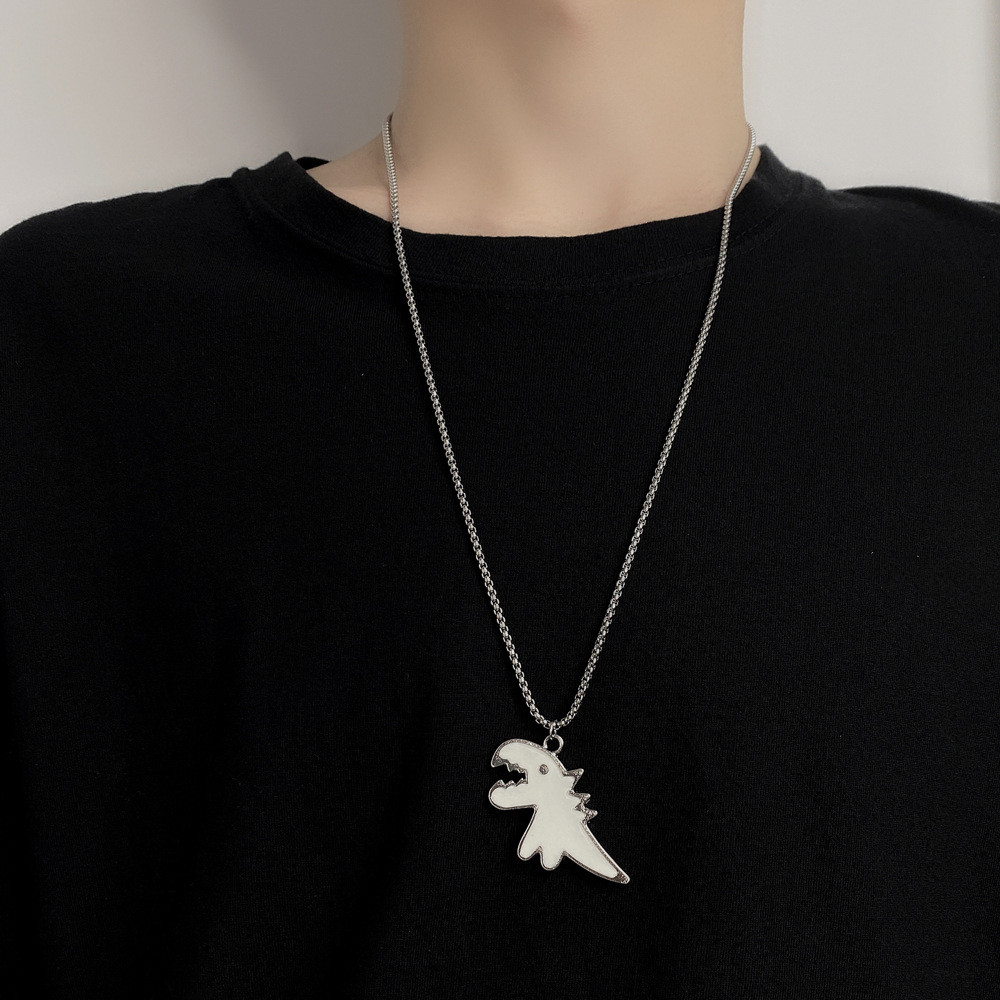 Cartoon Dinosaur Pendant Necklace - Inspire Uplift