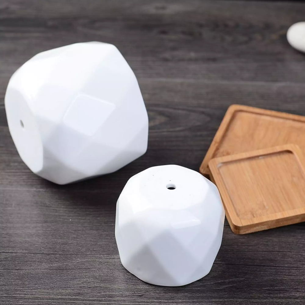 Diamond Planter Pot For Elegant Indoor Decor - Inspire Uplift