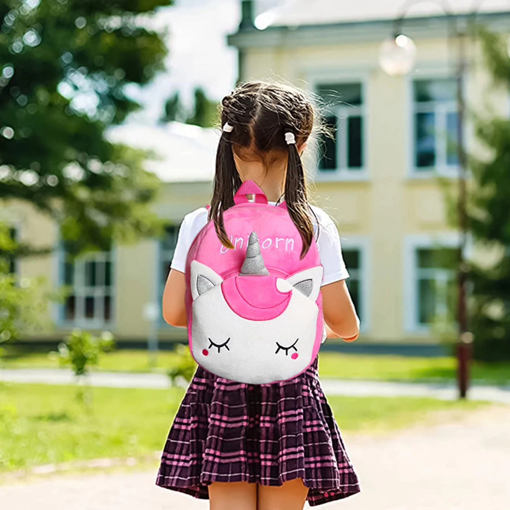 Adorable Unicorn Pink Backpack For Kids | Inspire Uplift
