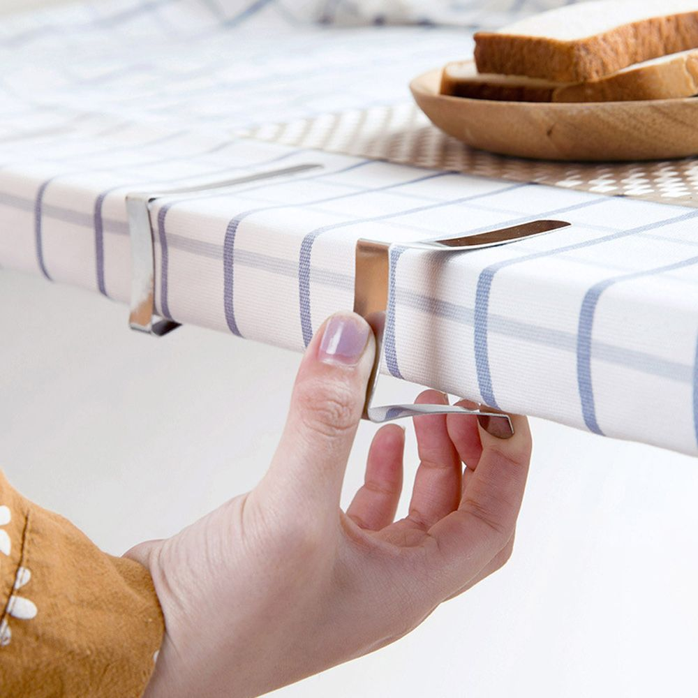 Metallic Tablecloth Hold Down Clamps For Picnic Tables | Inspire Uplift