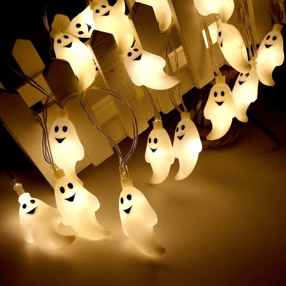 Halloween Ghost String Lights - LED Night Light | Inspire Uplift
