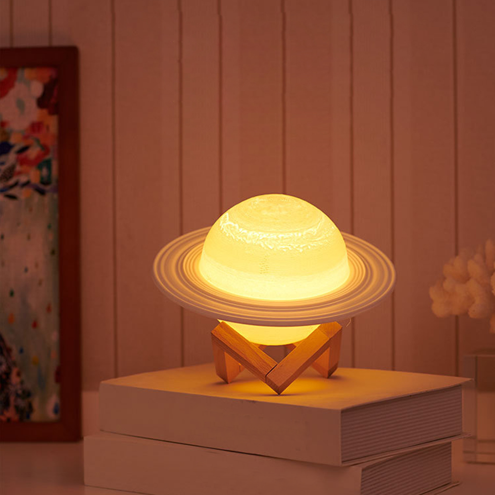 Multi-Color Saturn Lamp Light For Soft Glow | Inspire Uplift