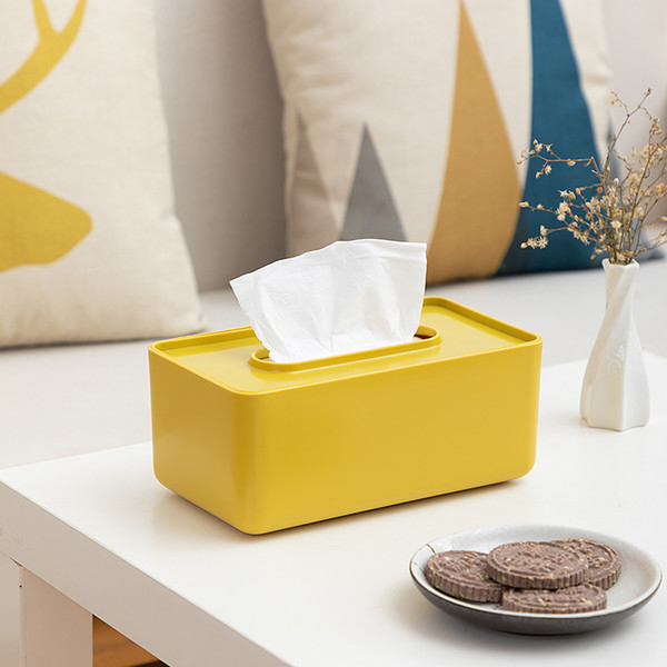 Classy Facial Tissue Dispenser Box With Lid | Inspire Uplift