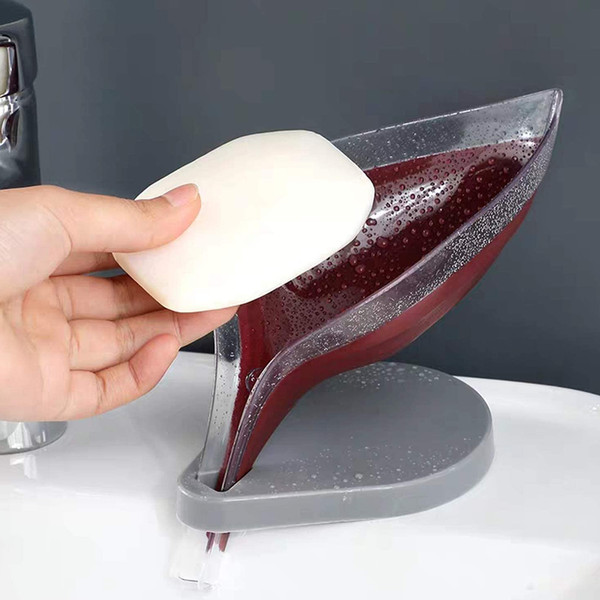 Self Draining Leaf Shape Soap Dish - Inspire Uplift