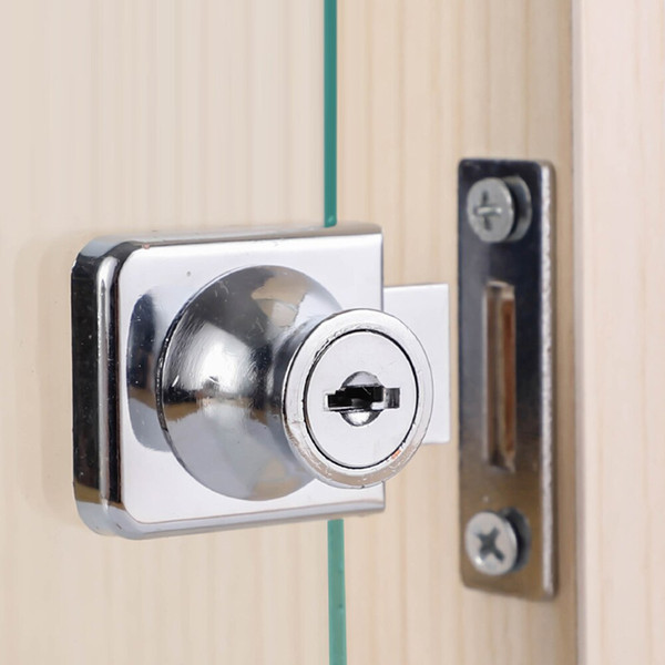 Secure Elegance - Single Glass Lock for Furniture Hardware – | Inspire ...
