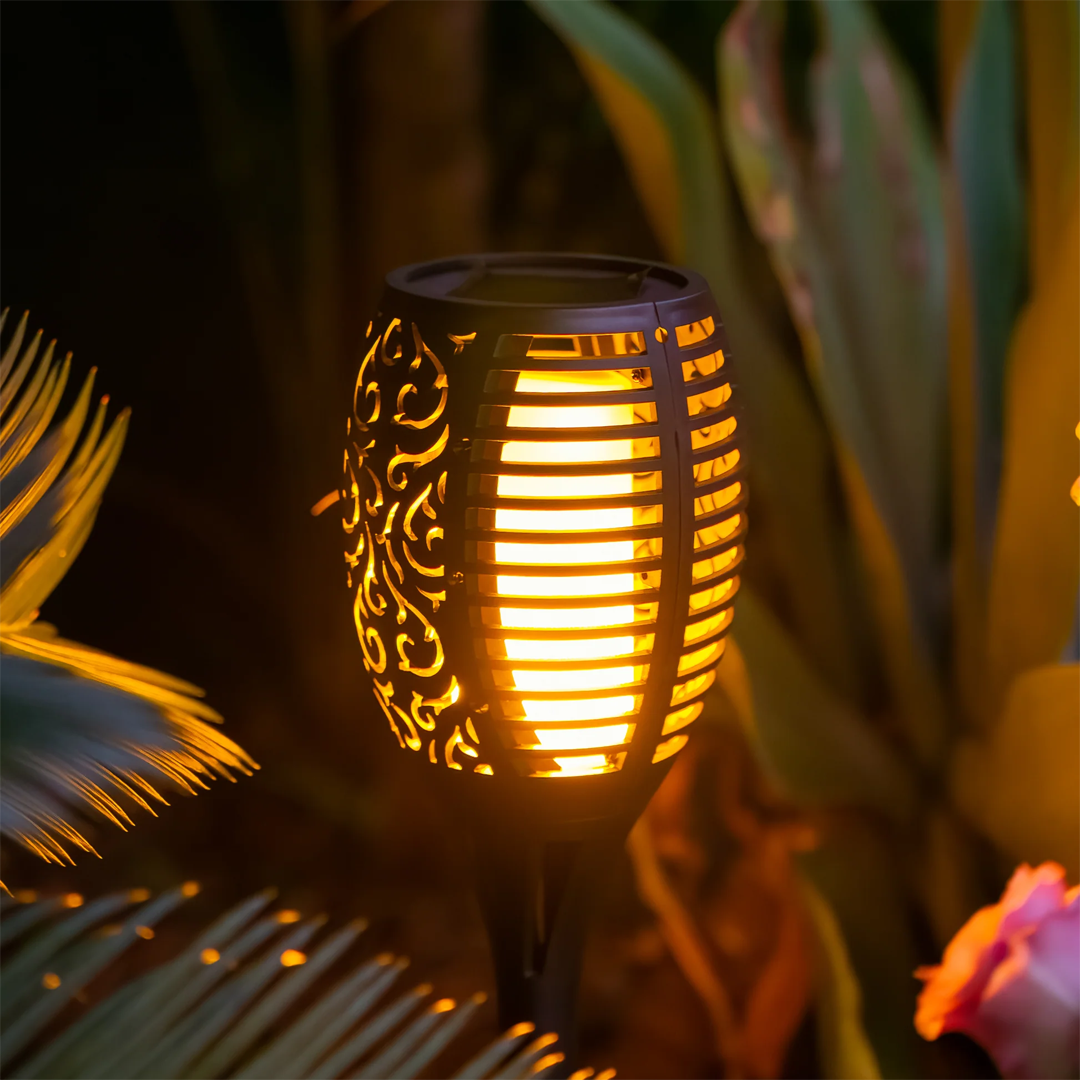 Solar Flame Torch Lights | Realistic Outdoor Fire | Inspire Uplift