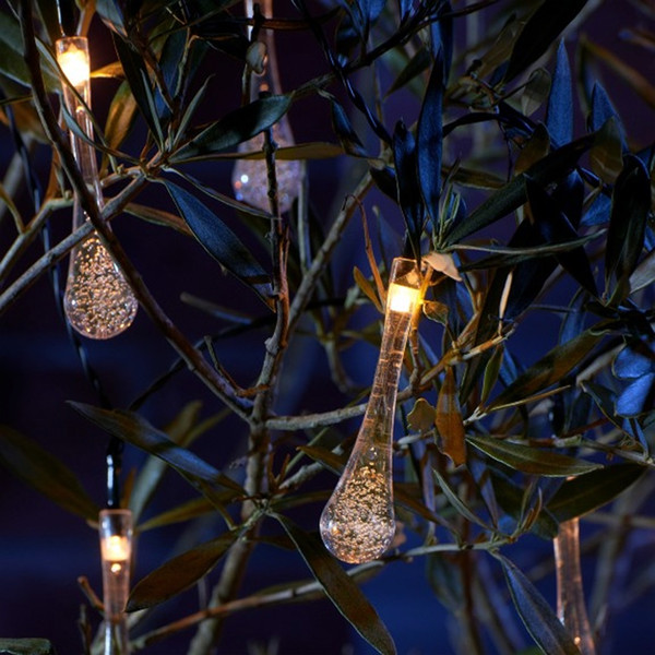 Enchanting LED Teardrop Water Drop Lights, Magical Forest St | Inspire ...