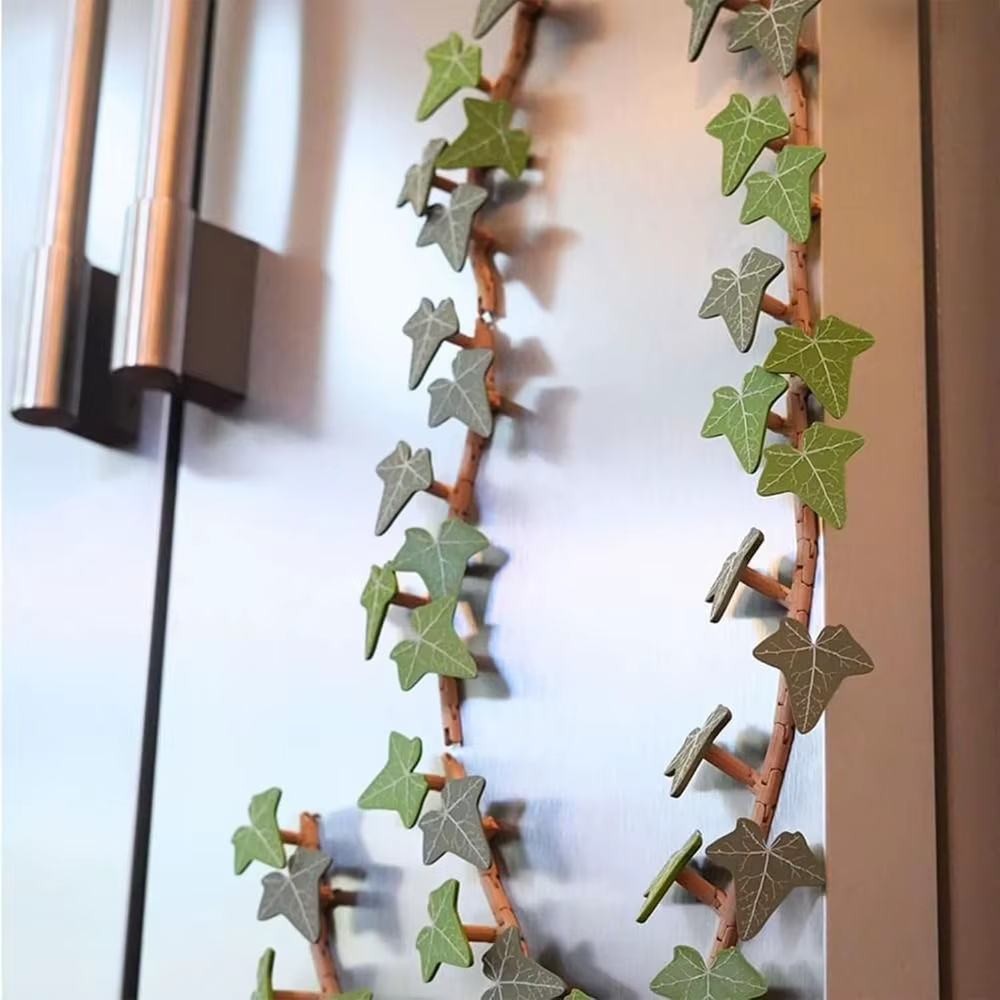 3D Printed Ivy Fridge Magnets with Articulating Stems | Inspire Uplift