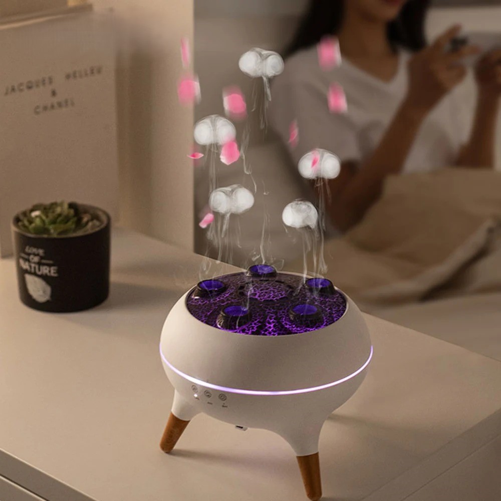 Jellyfish LED Humidifier with Remote & Aromatherapy | Inspire Uplift