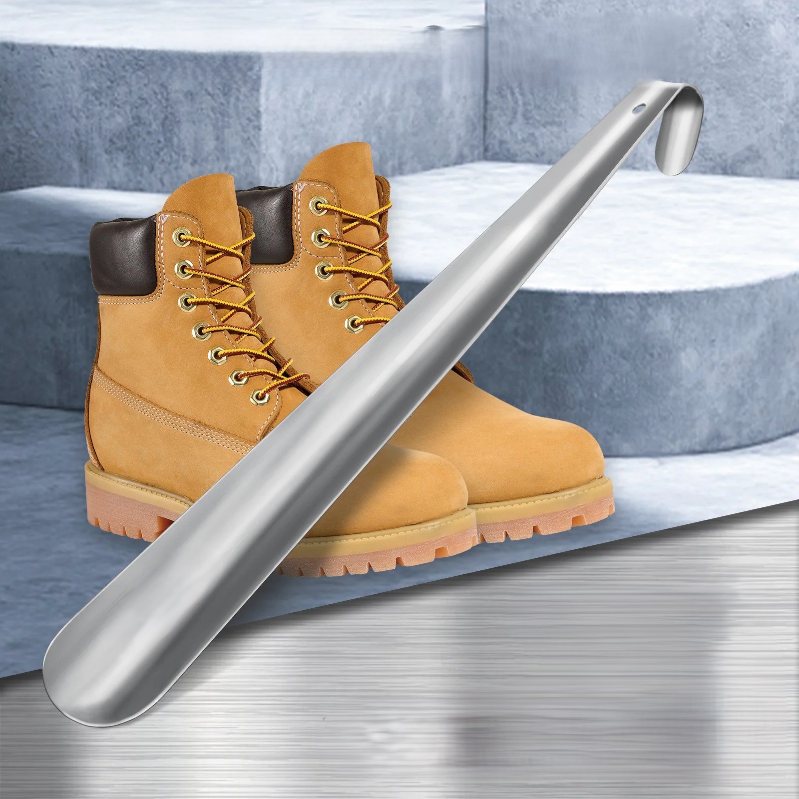 Extra Long Metal Shoe Horn – 16.5