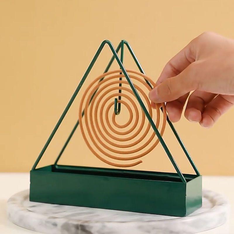 Triangular Mosquito Coil Stand - Nordic Style | Inspire Uplift