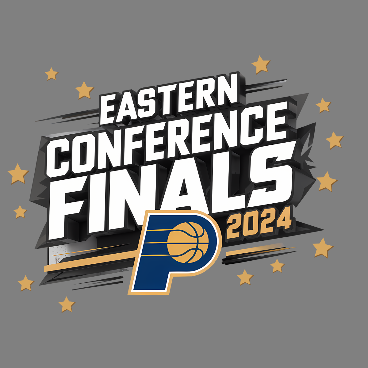 Indiana 2024 NBA Playoffs Eastern Conference Finals PNG - Inspire Uplift