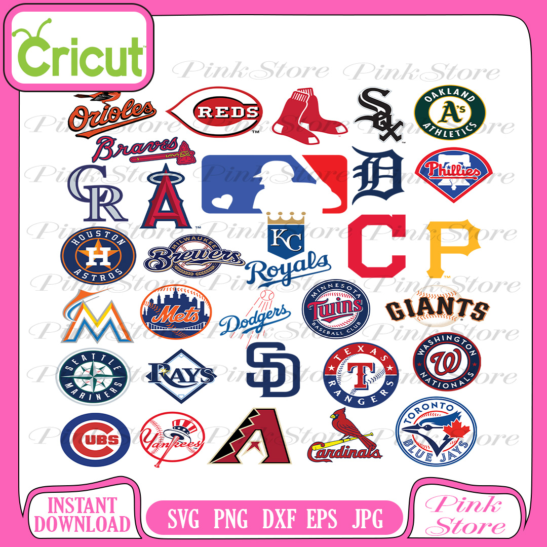 Mlb Teams bundle, Mlb Teams svg, mlb svg, All mlb Teams svg, | Inspire ...