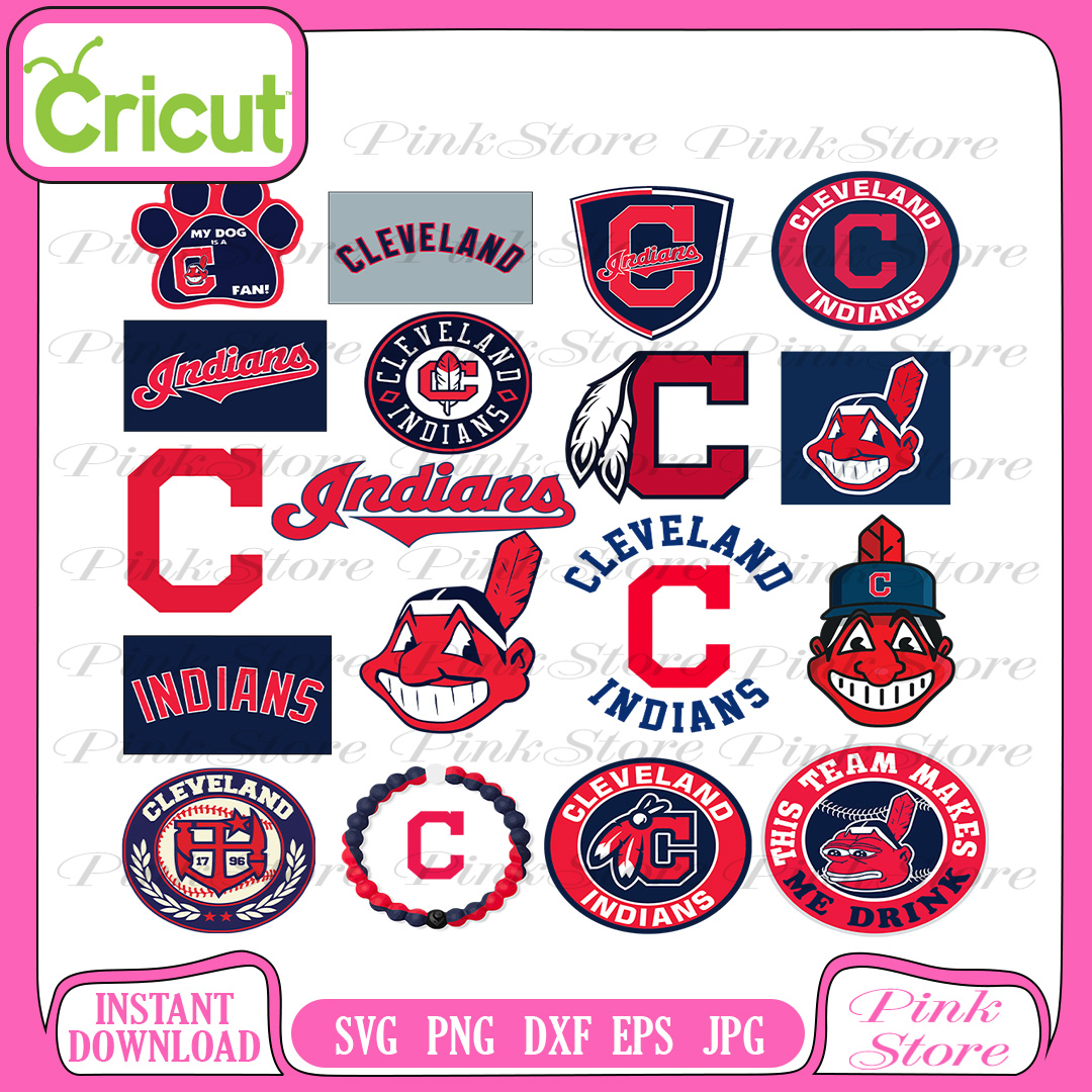 Cleveland Indians bundle, Cleveland Indians svg, Cleveland I | Inspire ...