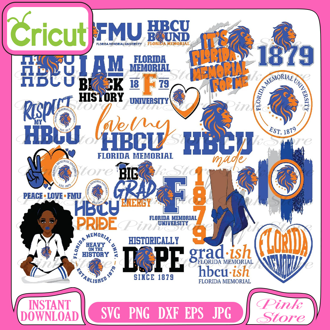 Florida Memorial University Svg, Hbcu Svg Collections, Hbcu | Inspire ...