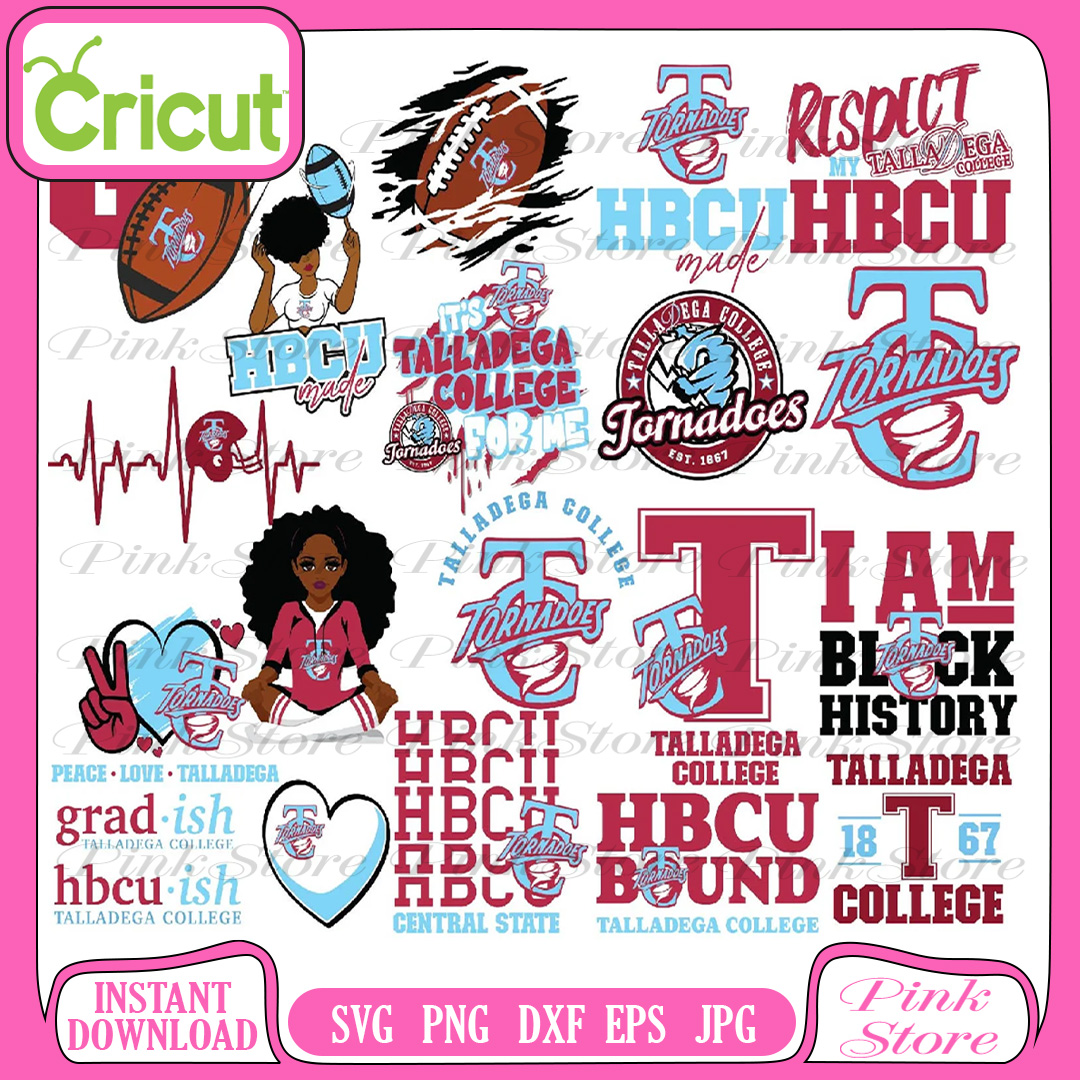 Talladega College Svg, Hbcu Teams svg, Hbcu svg, Hbcu Footba | Inspire ...
