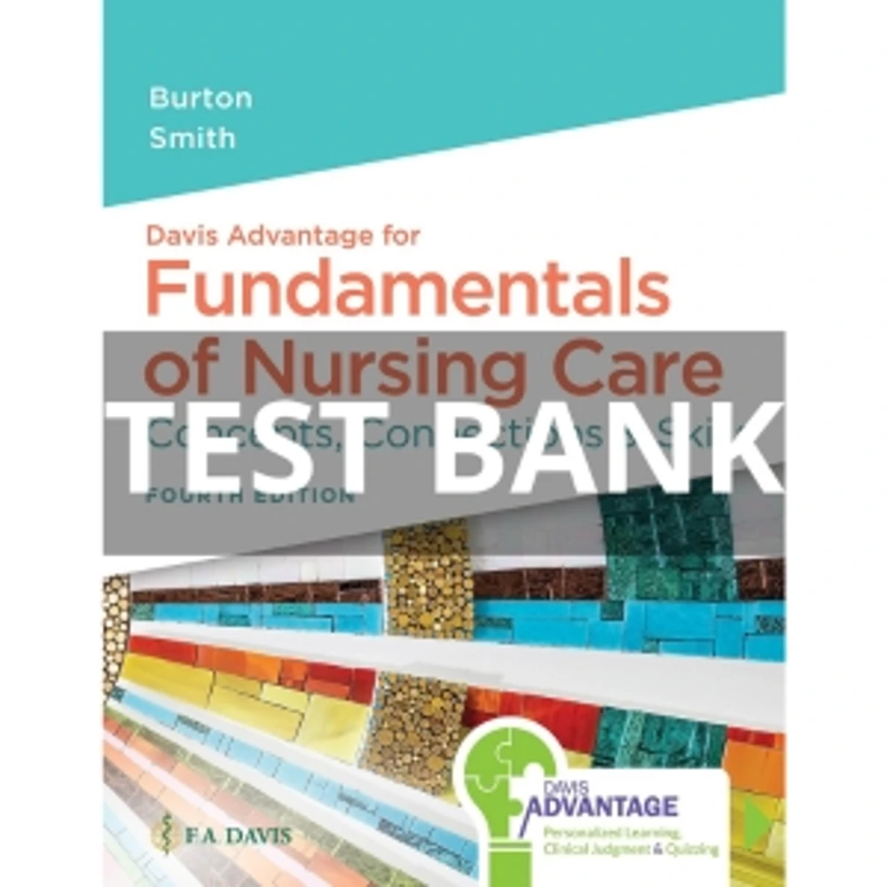 Complete Test Bank for Davis Advantage for Fundamentals of N - Inspire ...
