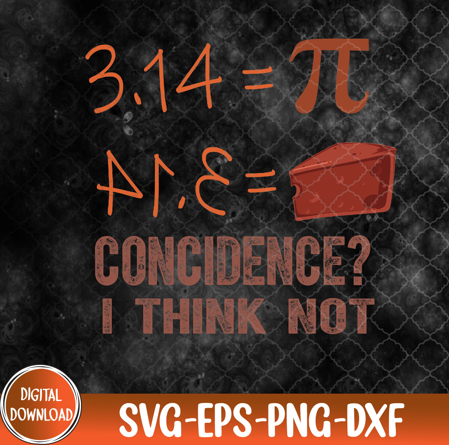 Pi Menu Pi Day Coincidence 3,14 PIE, Pi Day Math Teacher Svg - Inspire ...