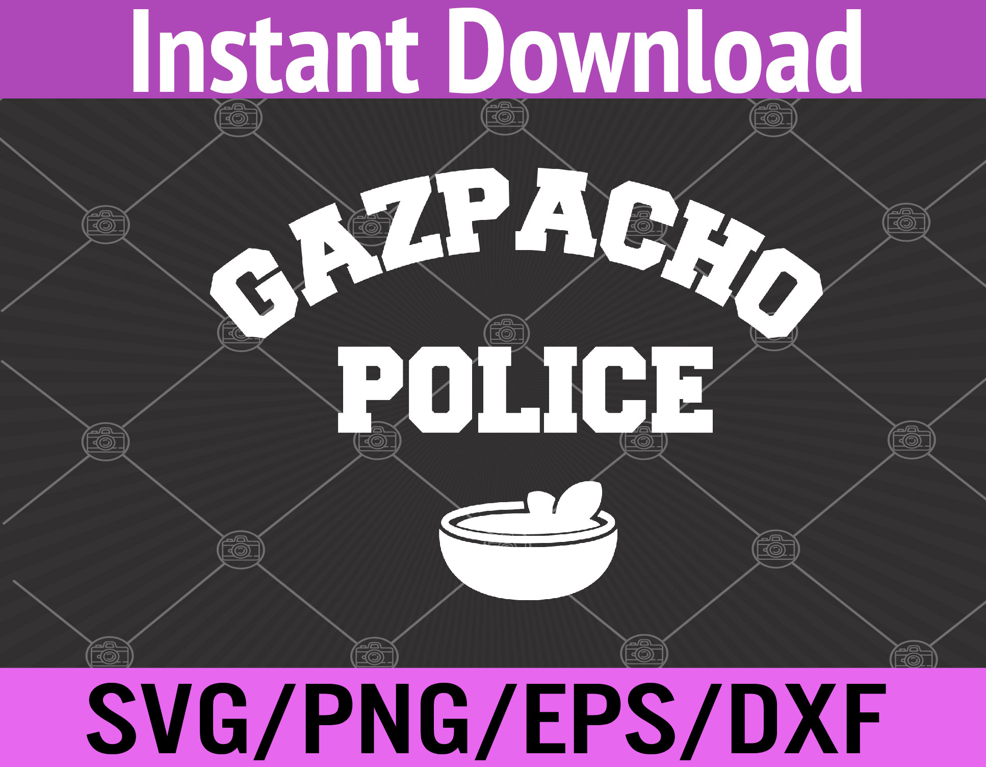 Funny Gazpacho Police Meme Svg, Eps, Png, Dxf, Digital Downl | Inspire ...