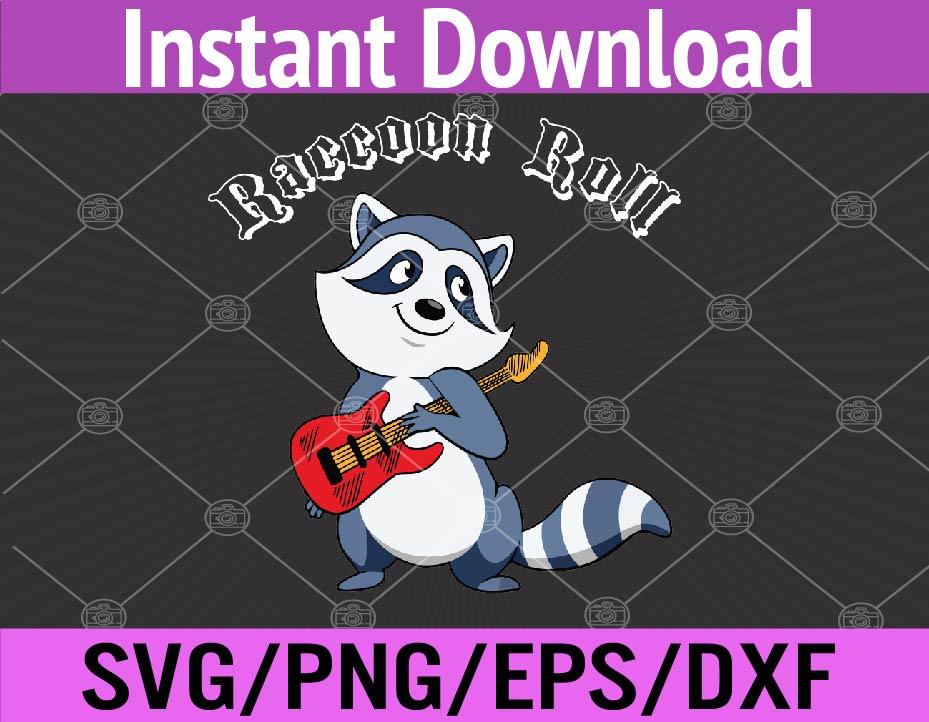 Kids Raccoon Roll Boys and Toddlers' Svg, Eps, Png, Dxf, Dig | Inspire ...