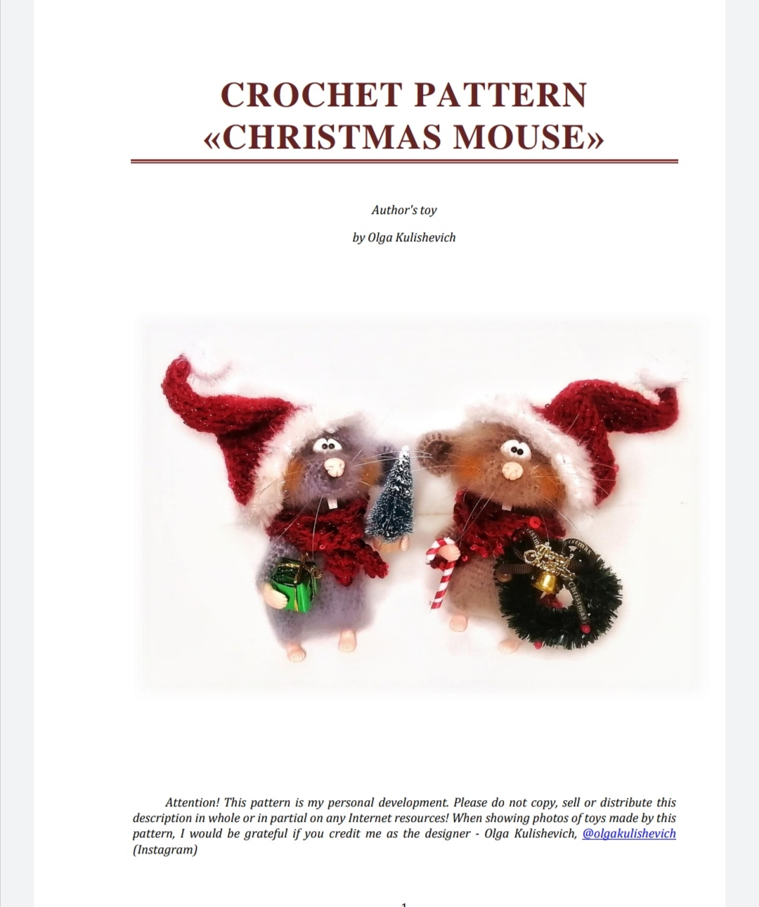 Crochet pattern 