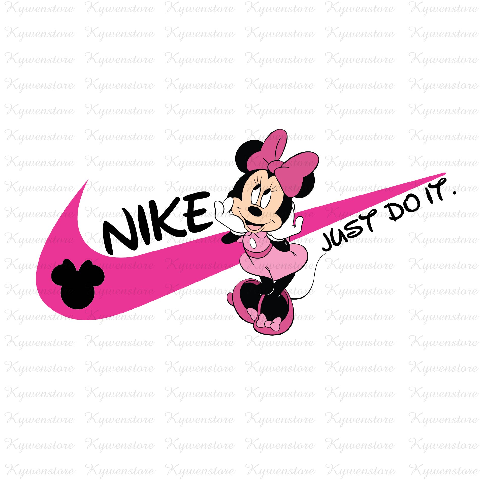 Nike Logo, Nike Svg, Minnie Nike Svg, Minnie Svg | Inspire Uplift