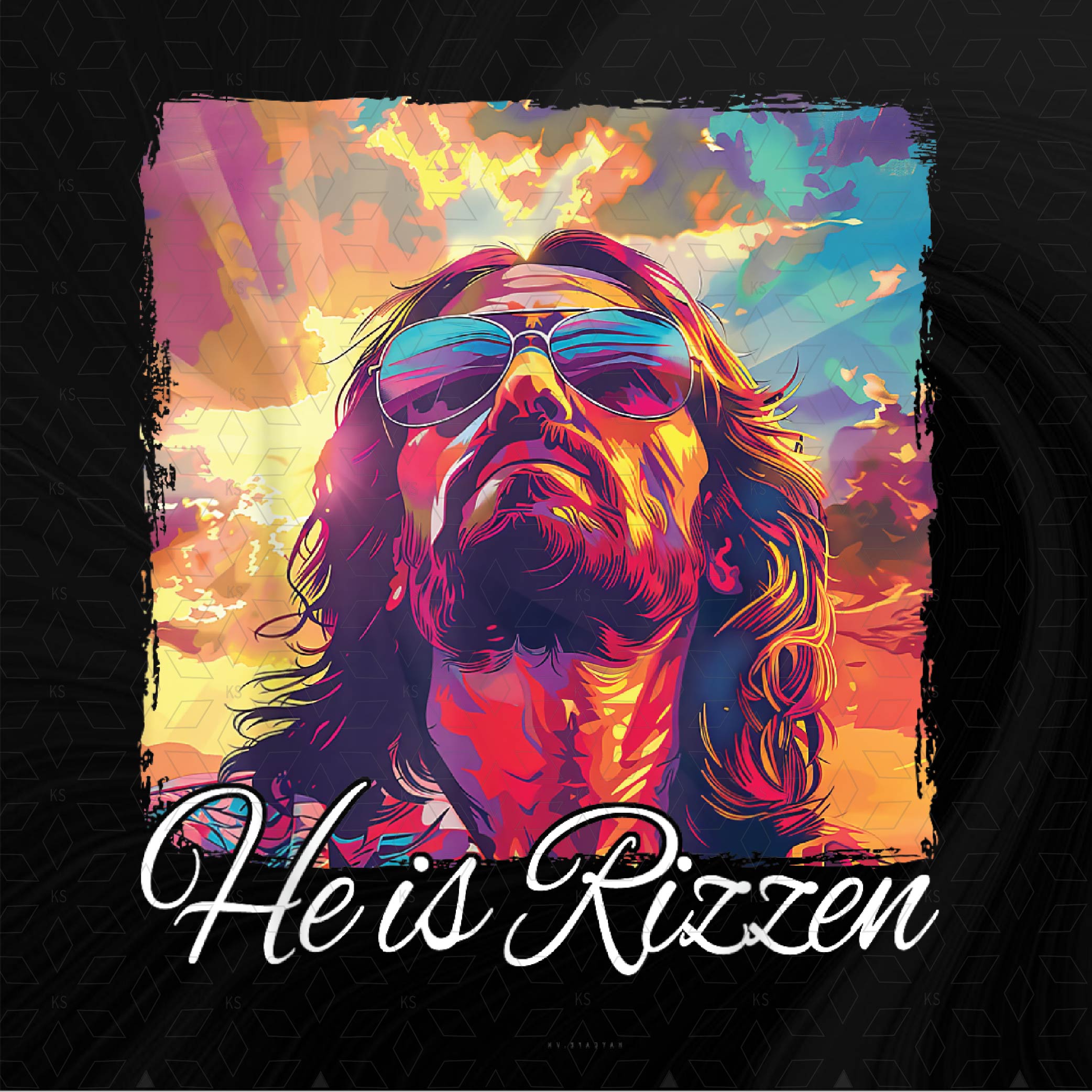 He Is Rizzen Jesus Png, Sublimation Designs, Digital Downloa - Inspire ...