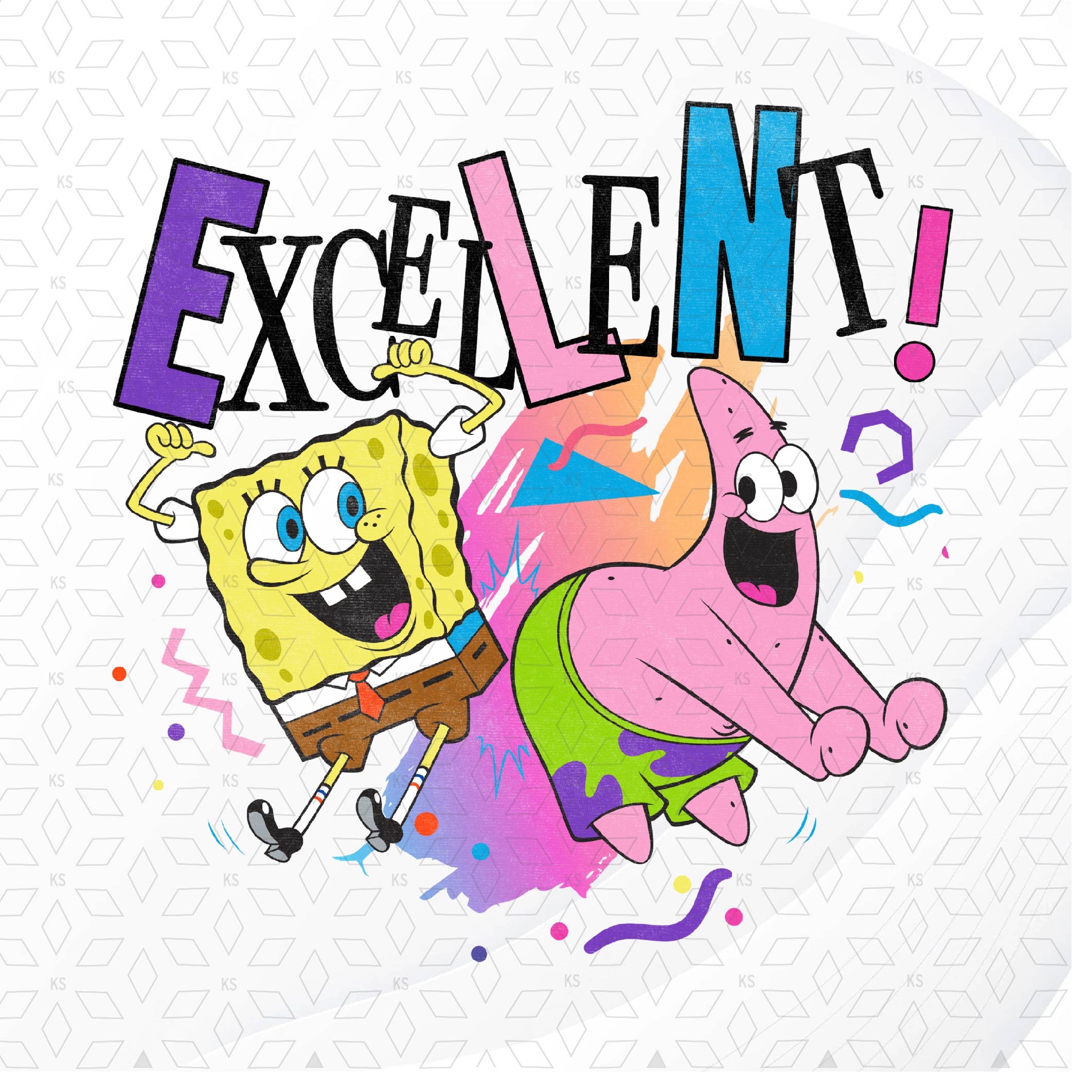 SpongeBob SquarePants Patrick BFF Excellent Png, Sublimation - Inspire ...