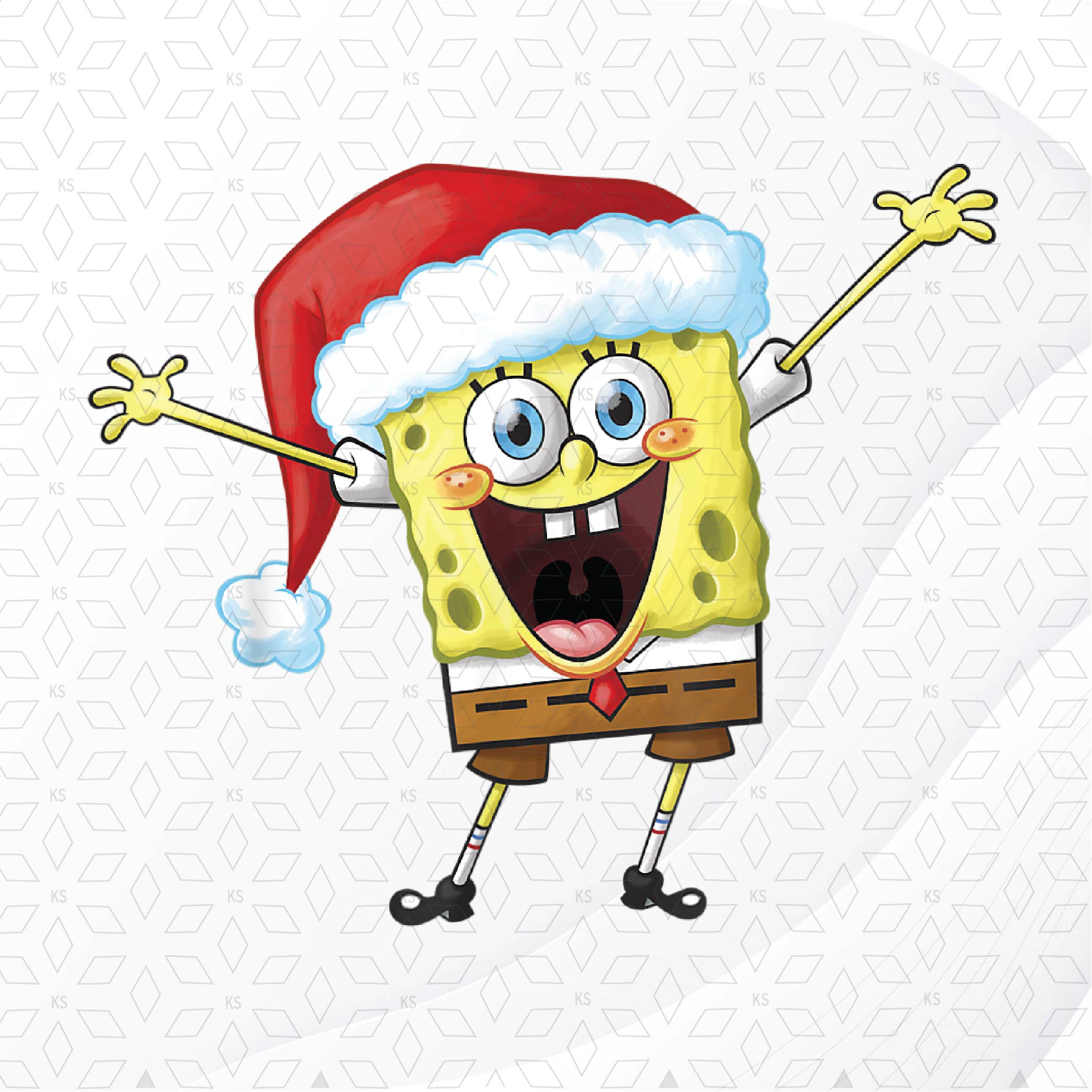 Spongebob Squarepants One Happy Sponge Holiday Png, Sublimat | Inspire ...