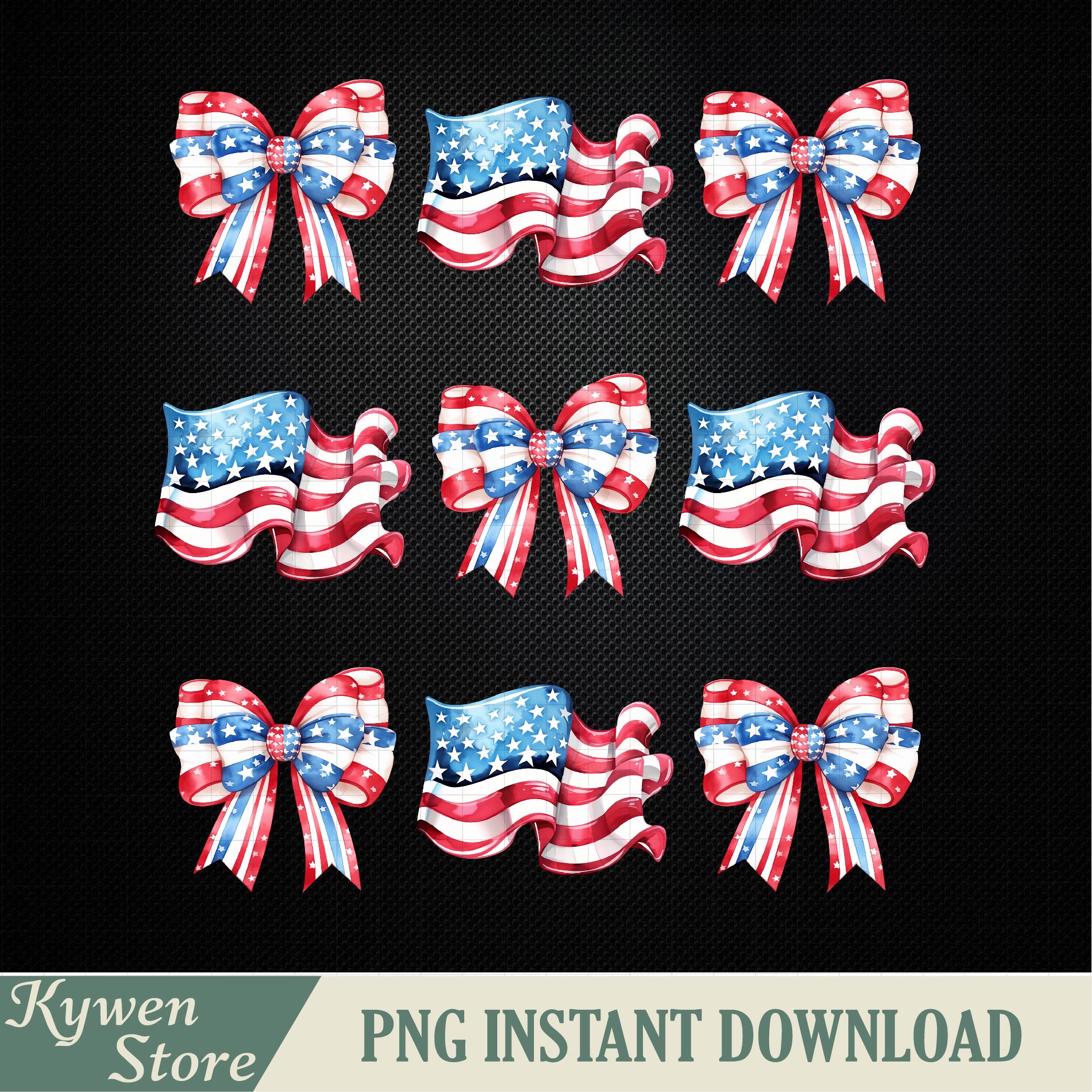 4th Of July Coquette American Png, Coquette 4th Of July Flag | Inspire ...