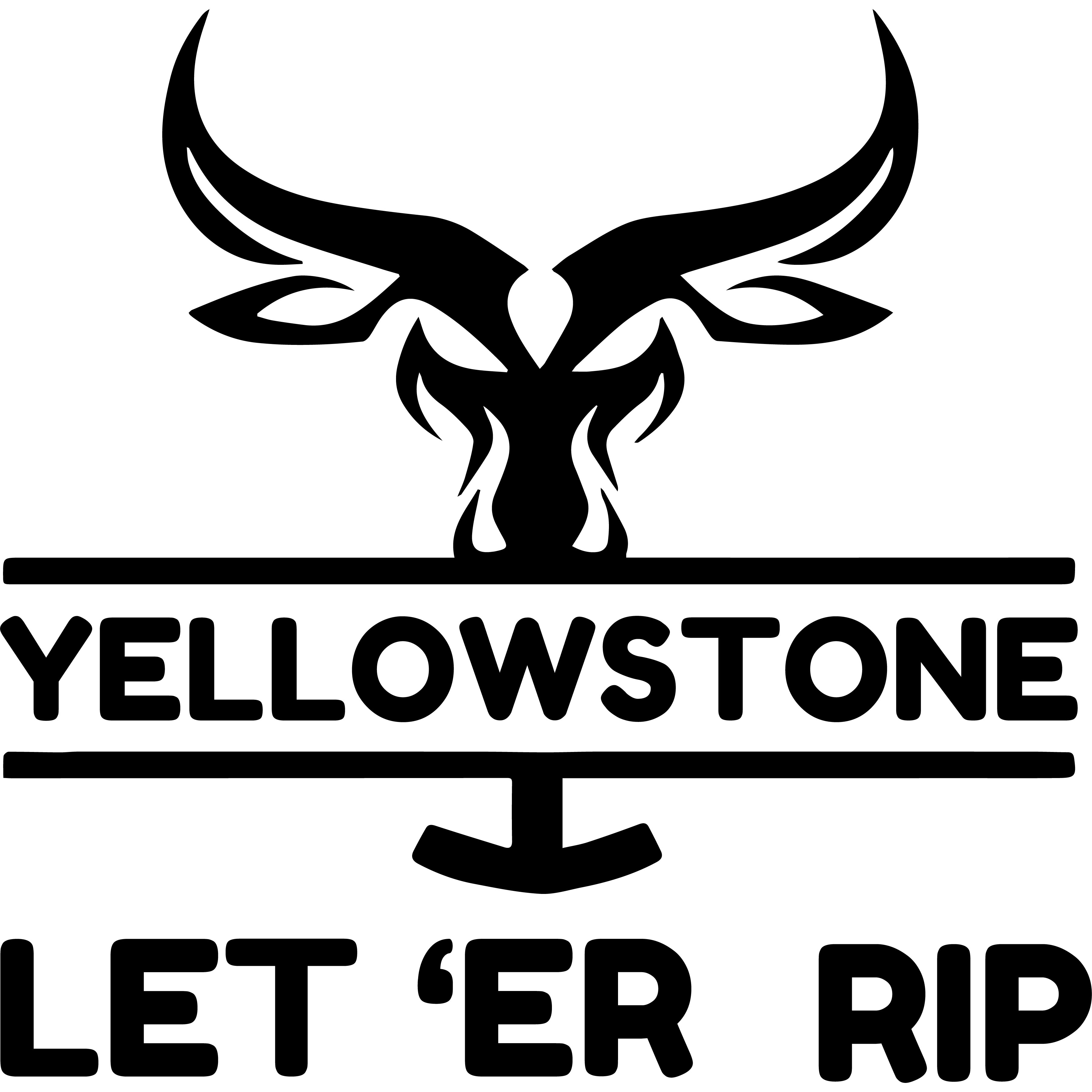 Yellowstone Let're Rip svg, Beth Dutton Svg, Dutton Rach Svg | Inspire ...