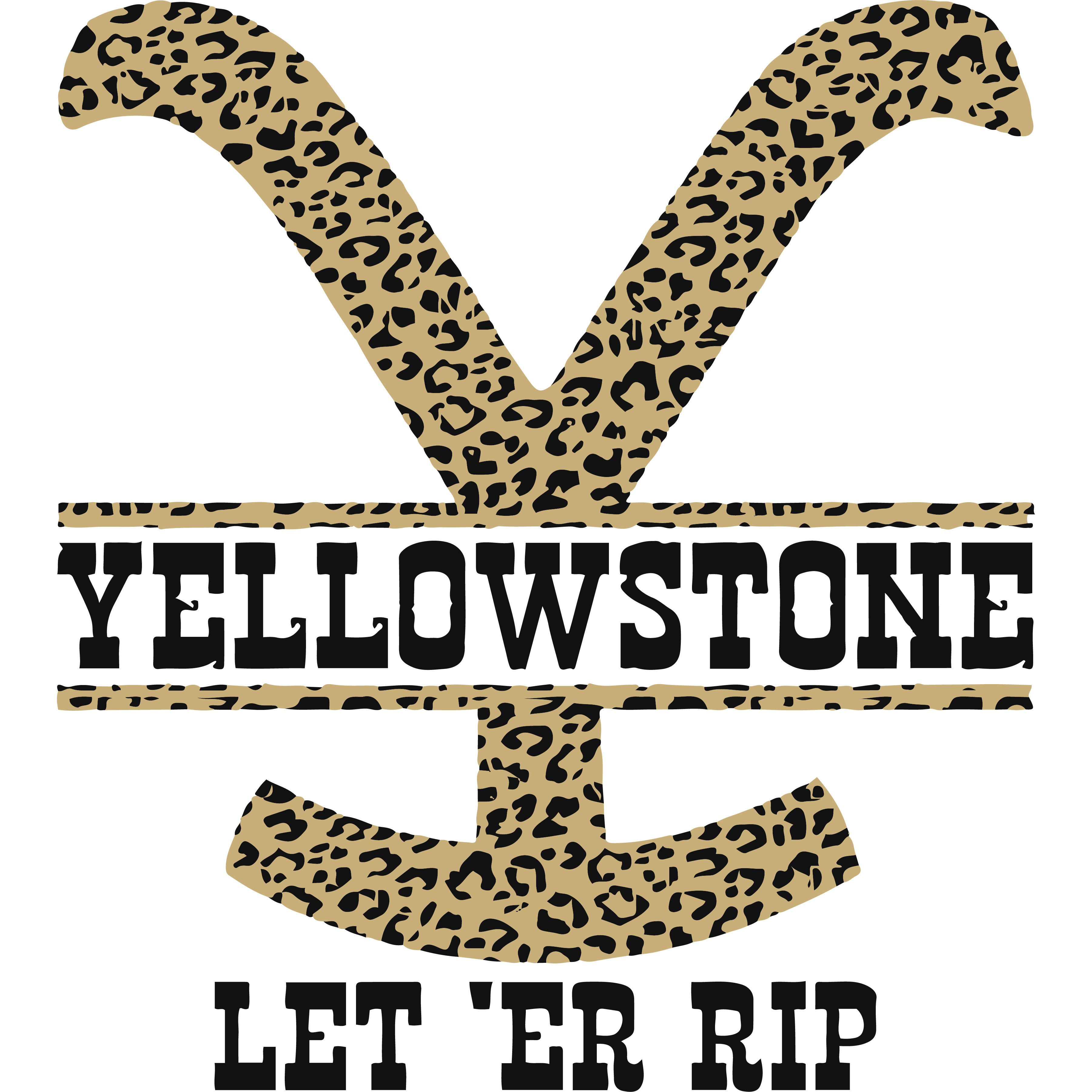 Yellowstone Let Rip Svg, Yellowstone Svg, National Park svg, | Inspire ...
