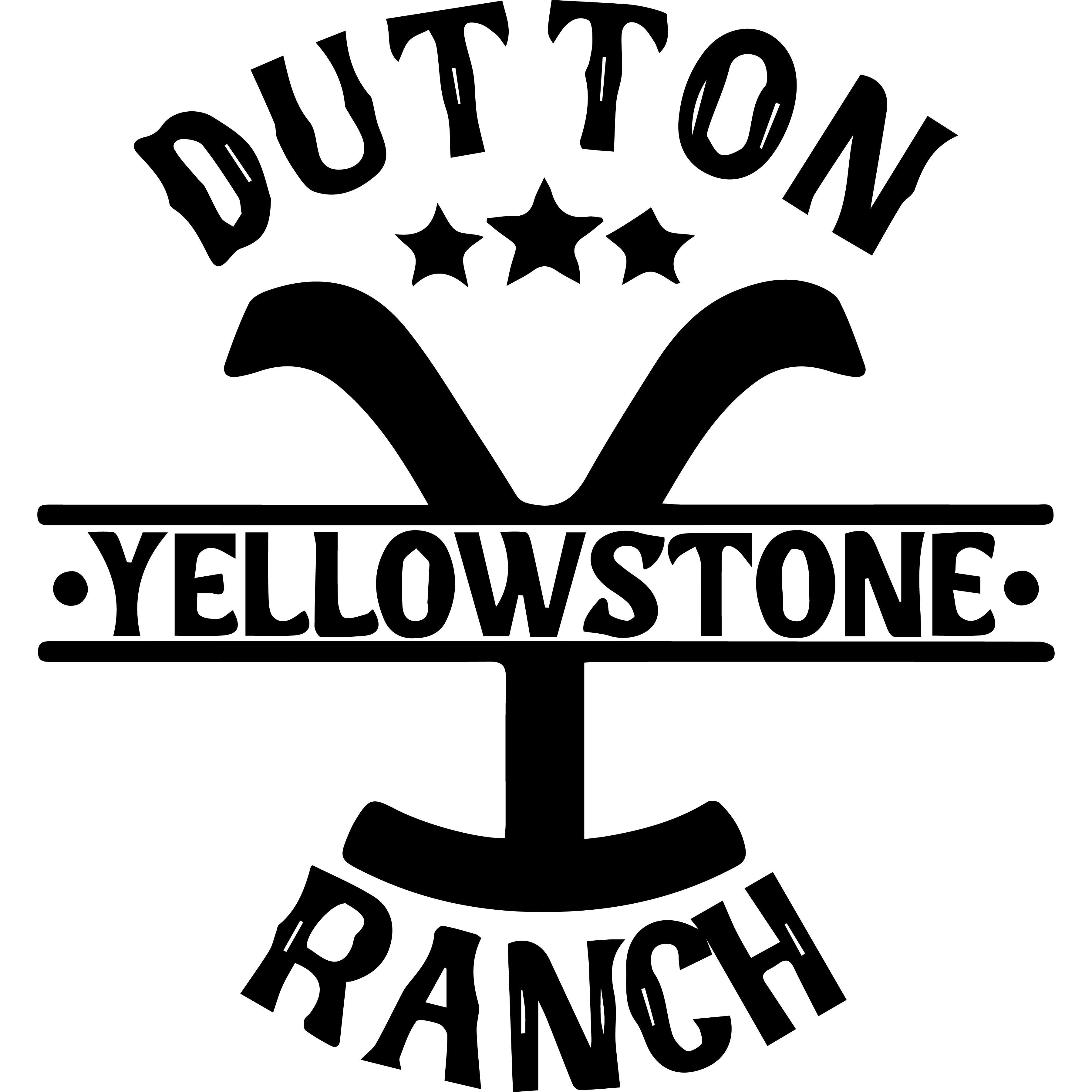 Yellowstone Dutton Ranch Svg, Yellowstone Svg, National Park | Inspire ...