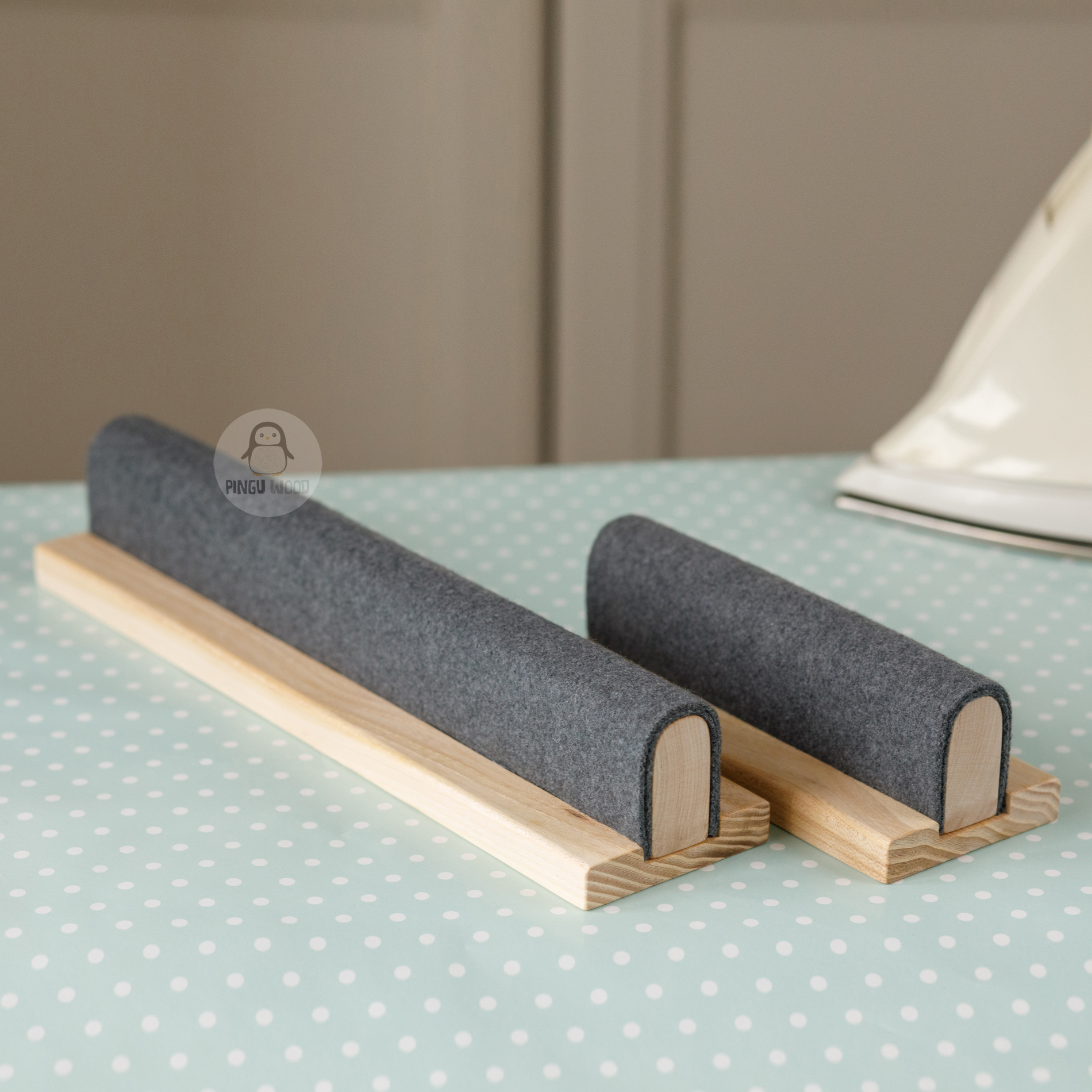 Wool Quilter's Clapper and Presser Bar for Seams - Inspire Uplift