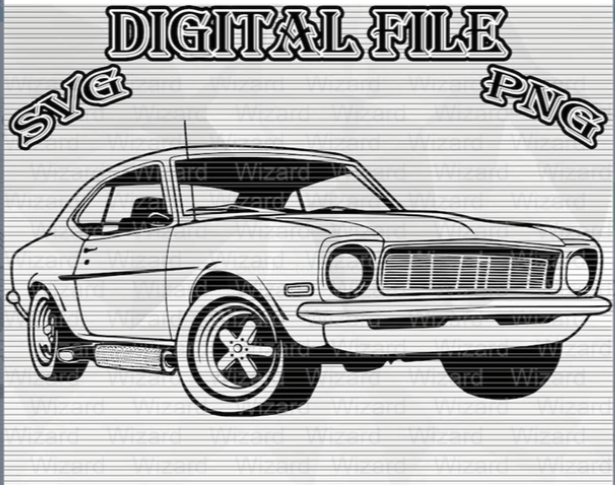 1970 Ford Maverick Grabber SVG, American Muscle, PNG, Vector | Inspire ...