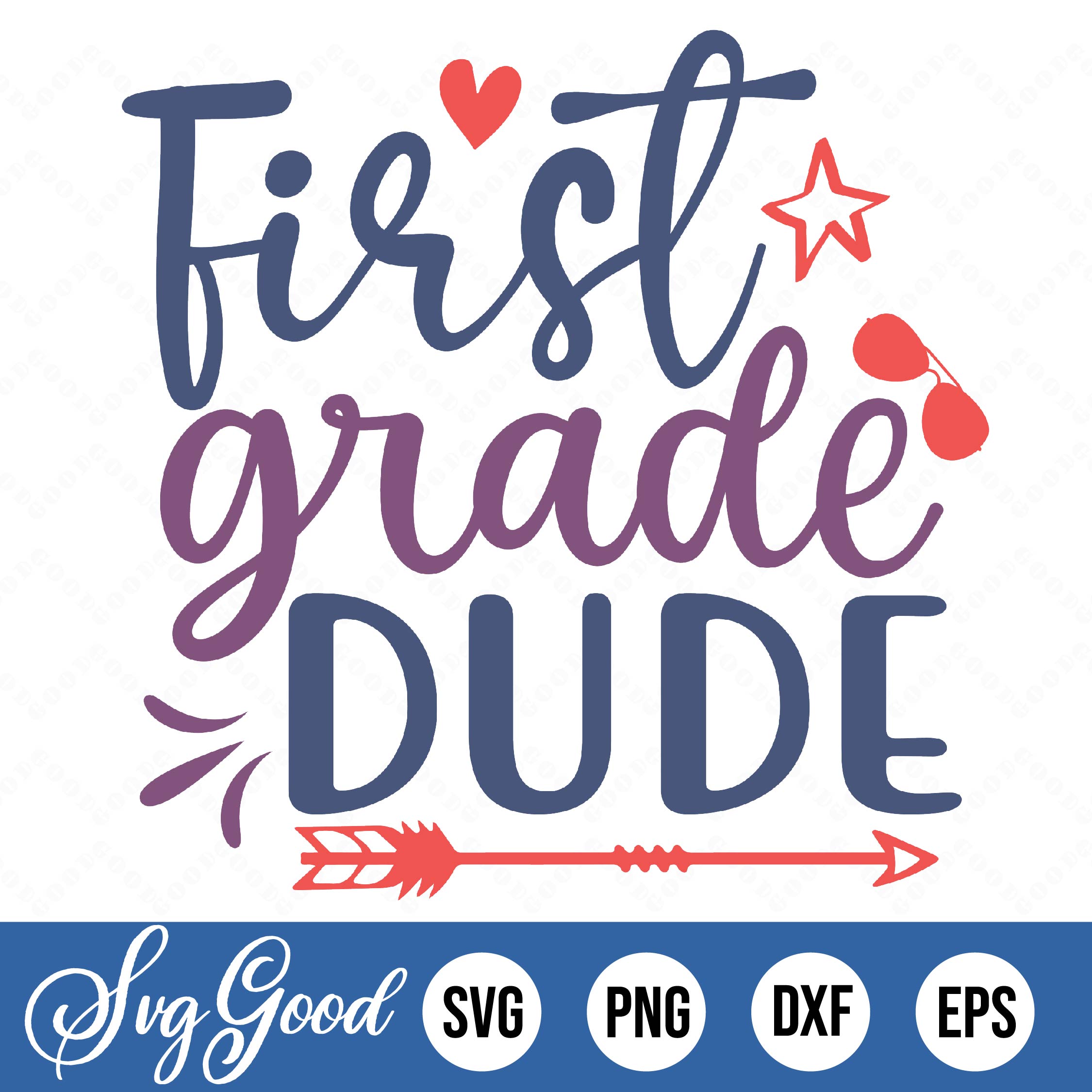 First Grade Dude Svg, Back To School Svg, 1st Grade Svg, Sch | Inspire ...