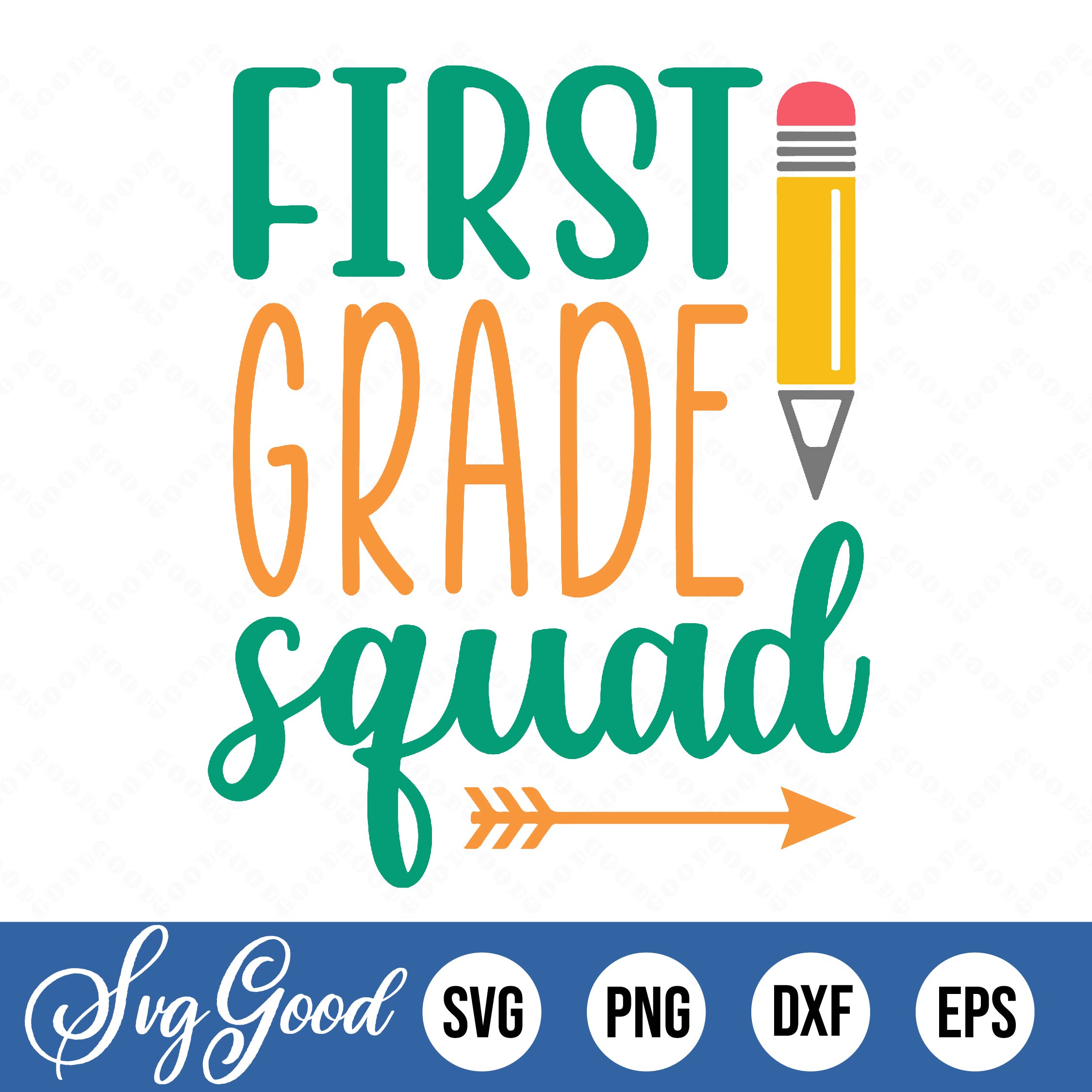 1st Grade Squad Svg, Teacher Svg, Squad Svg, First Grade, Sh | Inspire ...