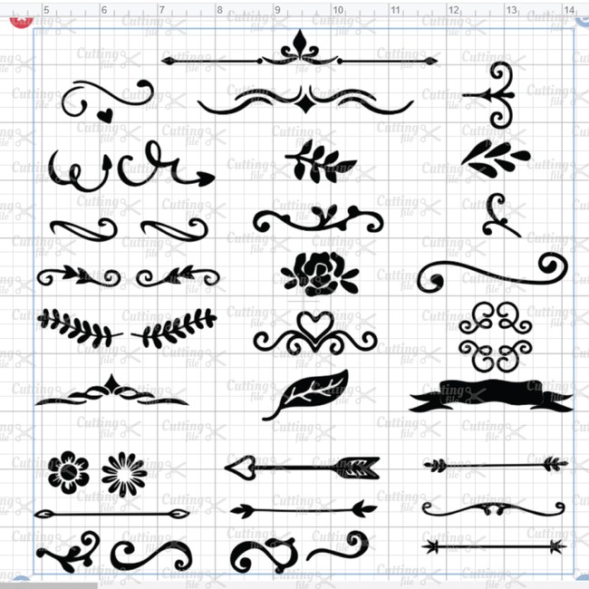 Swirls Bundle Svg, Swirls Clipart, Swirls Cricut Svg, Swirls | Inspire ...