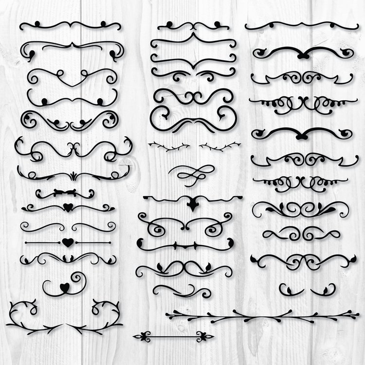 Swirls Bundle Svg, Swirls Svg, Swirls Clipart, Swirls Cricut | Inspire ...