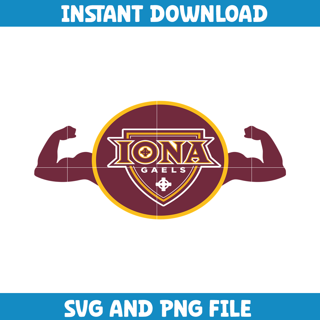 Iona gaels Svg, Iona gaels logo svg, IIona gaels University - Inspire ...
