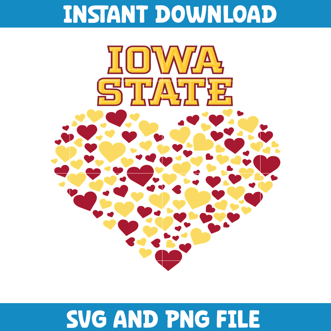 Iowa State Svg, Iowa State logo svg, Iowa State Universit | Inspire Uplift