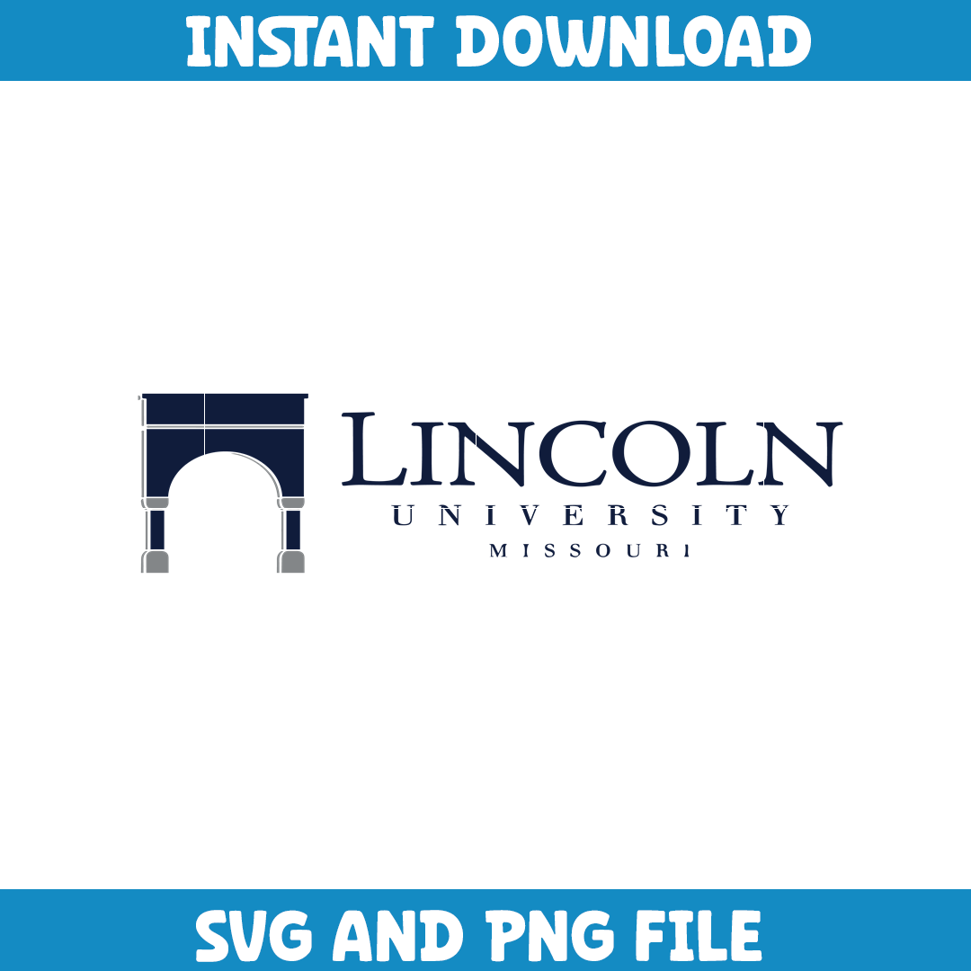 Lincoln ncaa Svg, Lincoln University logo svg, Lincoln Unive - Inspire ...