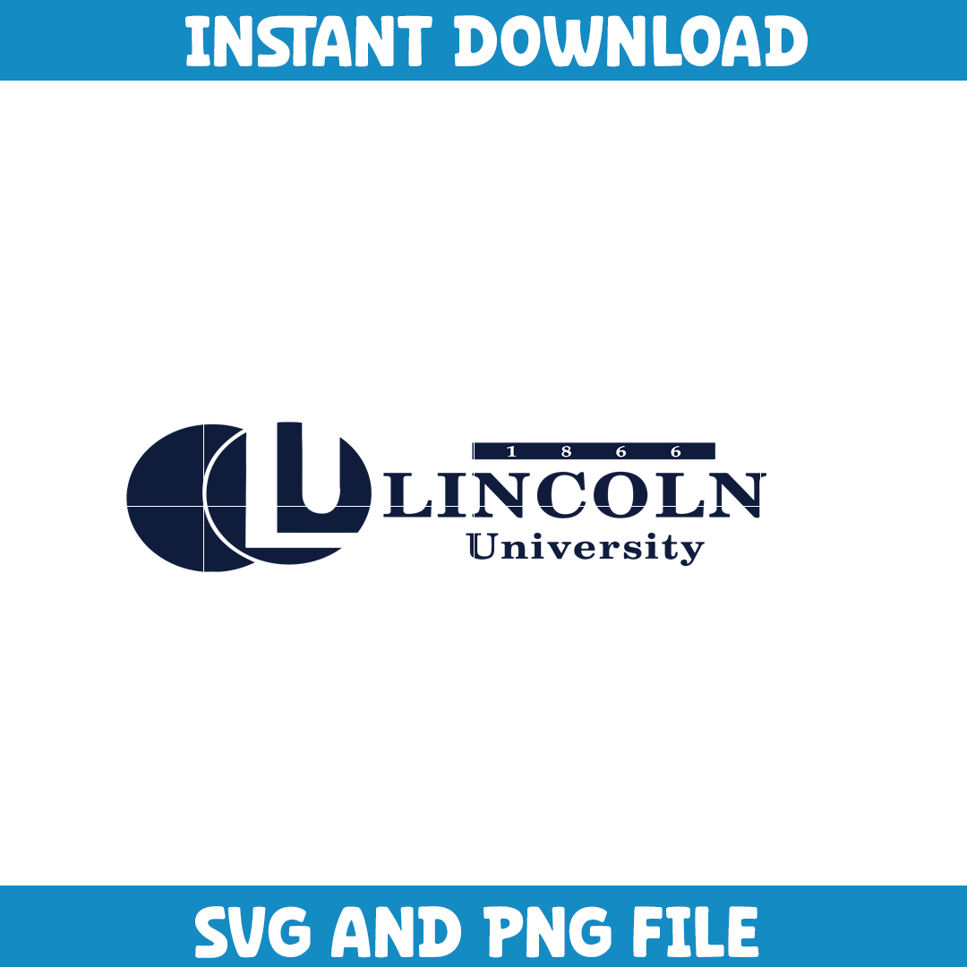 Lincoln ncaa Svg, Lincoln University logo svg, Lincoln Unive - Inspire ...