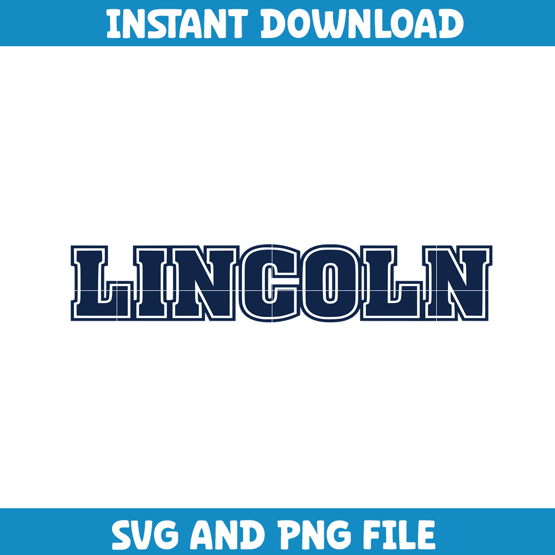 Lincoln ncaa Svg, Lincoln University logo svg, Lincoln Unive | Inspire ...