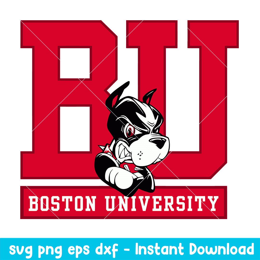 Boston University Terriers Logo Svg, Boston University Terri | Inspire ...