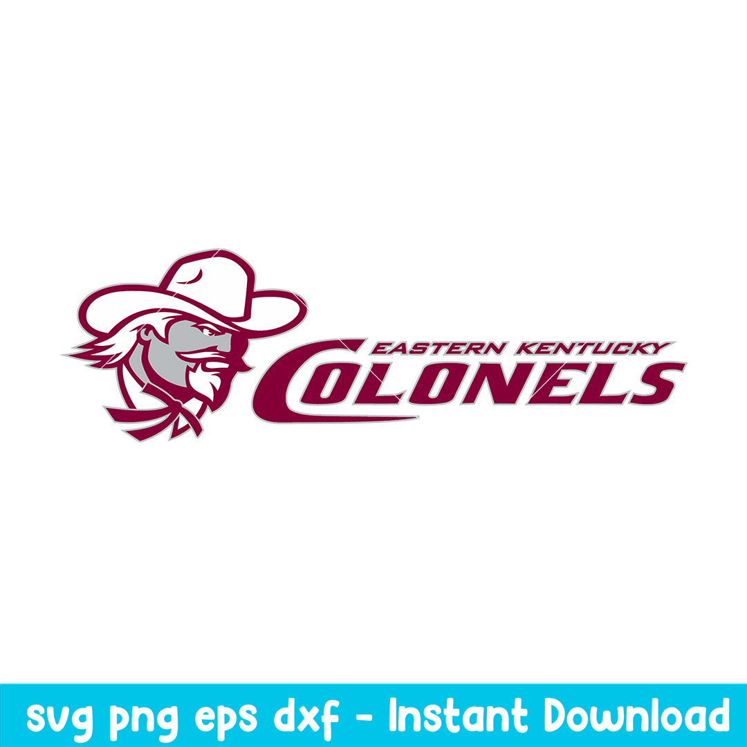 Eastern Kentucky Colonels Logo Svg, Eastern Kentucky Colonel - Inspire ...