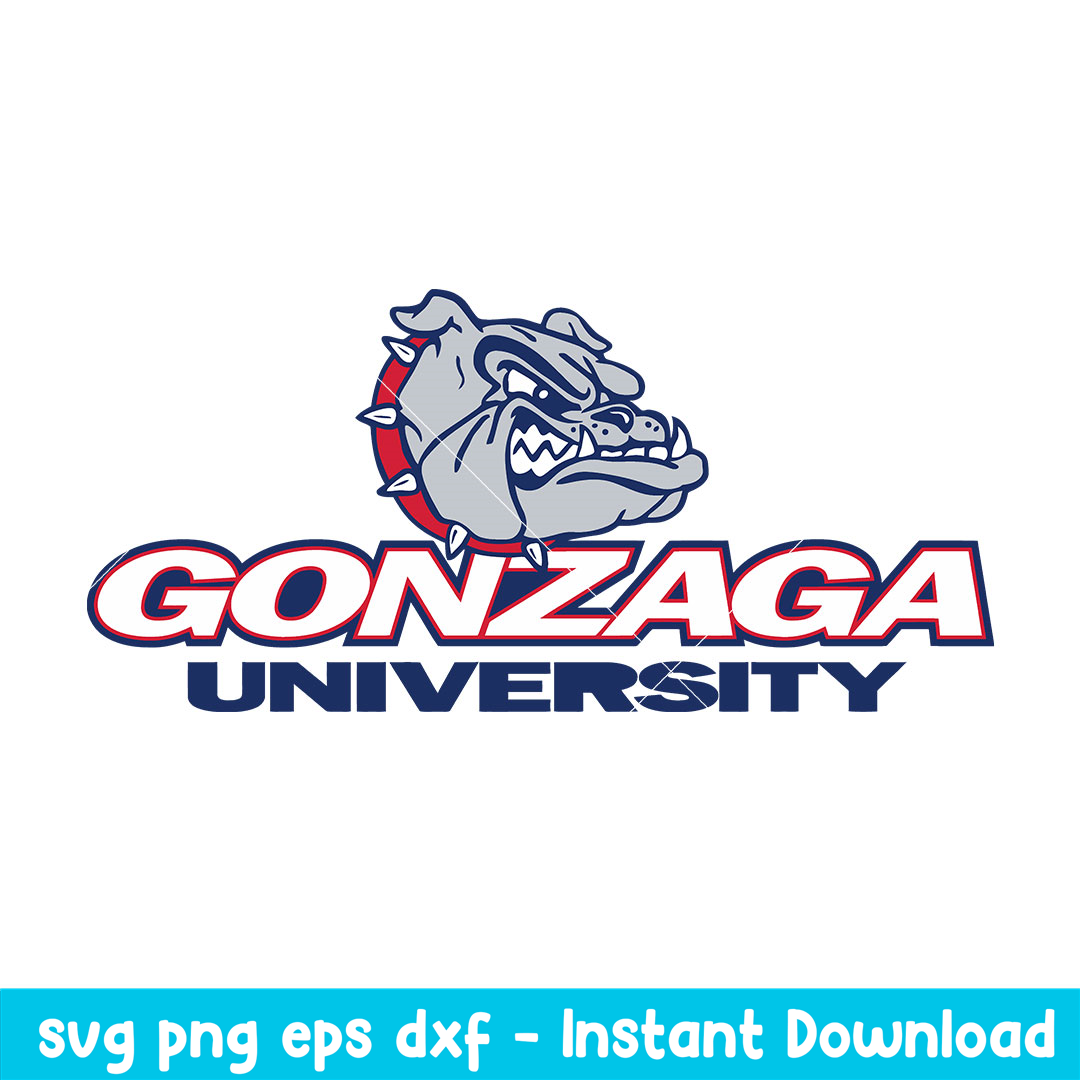 Gonzaga Bulldogs Logo Svg, Gonzaga Bulldogs Svg, NCAA Svg, P | Inspire ...